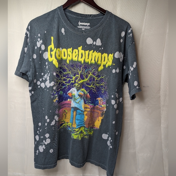 Goosebumps | Tops | Goosebumps Plant Man Retro Graphic Print Tshirt ...